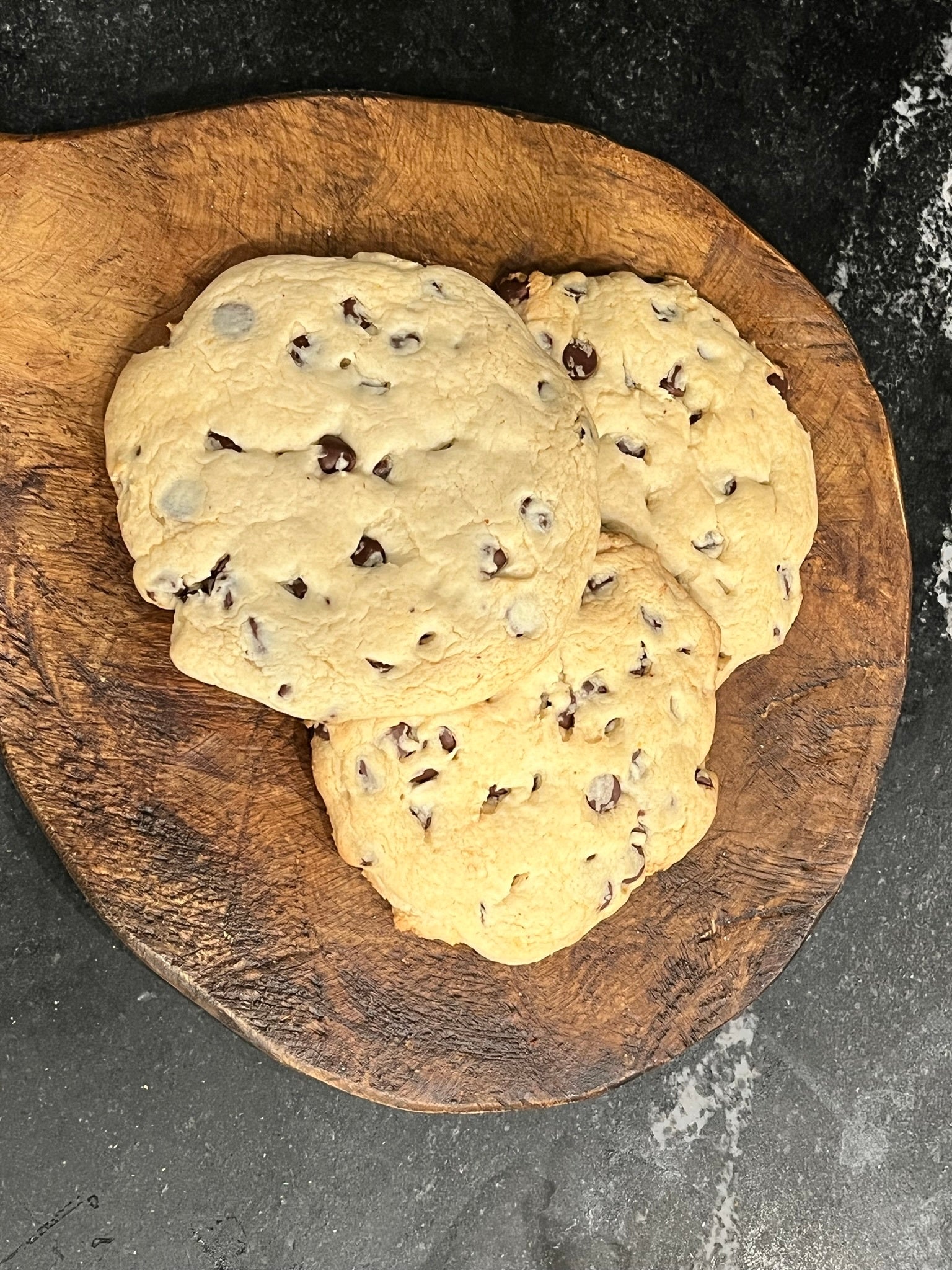 Extra Large Chocolate Chip 1 dz | CJ's Cookie Counter